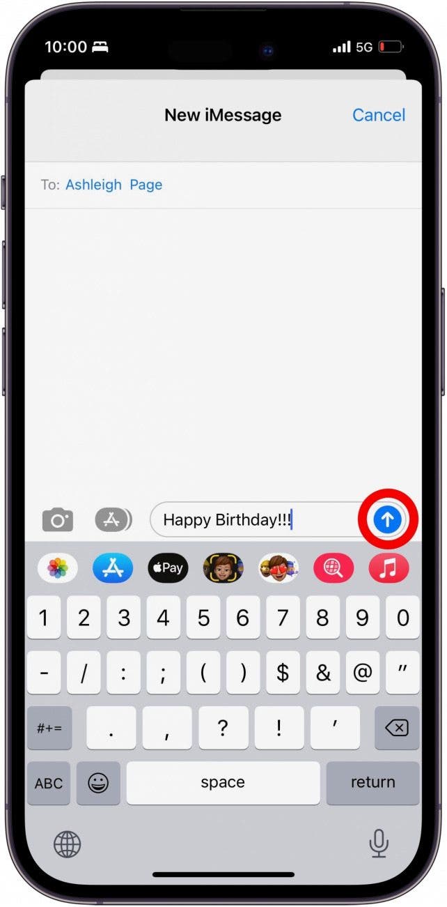 How to Send Balloons on iPhone