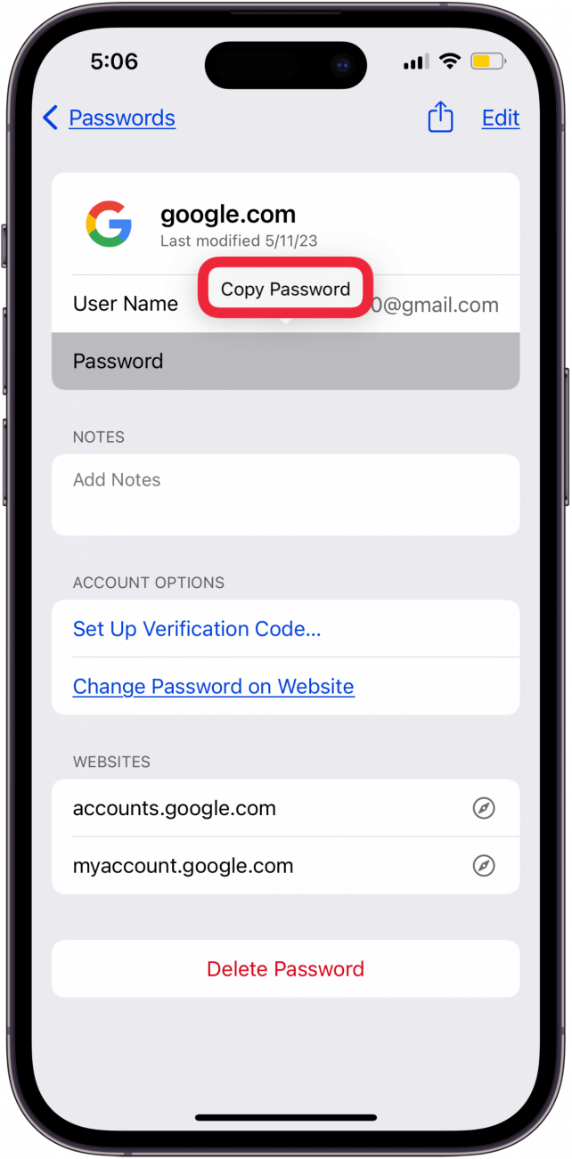 How to Change Your Google Password on iPhone & iPad