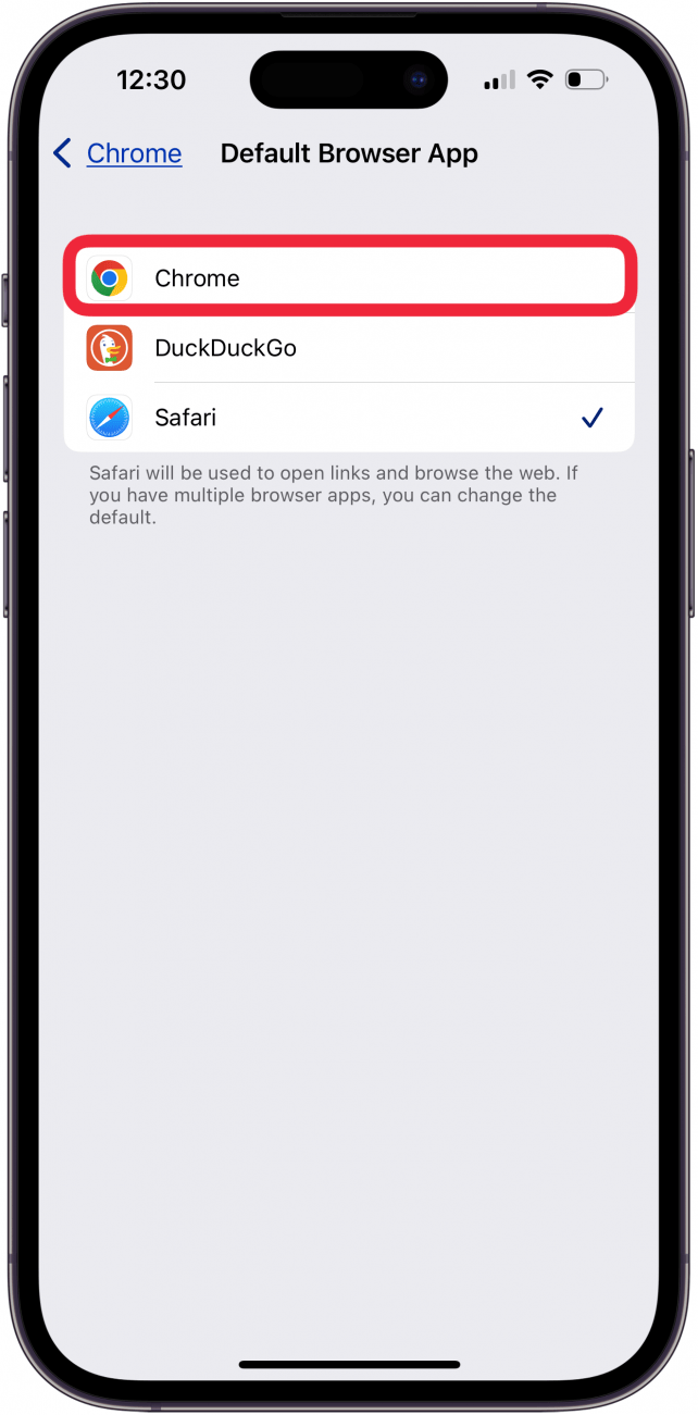 How to Change the Default Browser on Your iPhone