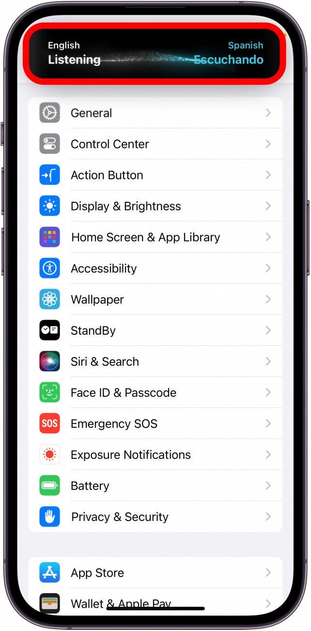 Use iPhone 15 Pro Action Button to Translate