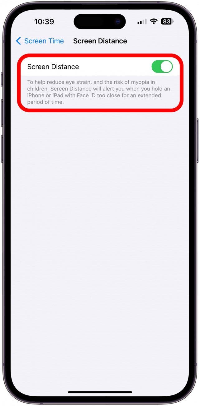 Reduce Head & Eye Aches with Screen Distance Alerts