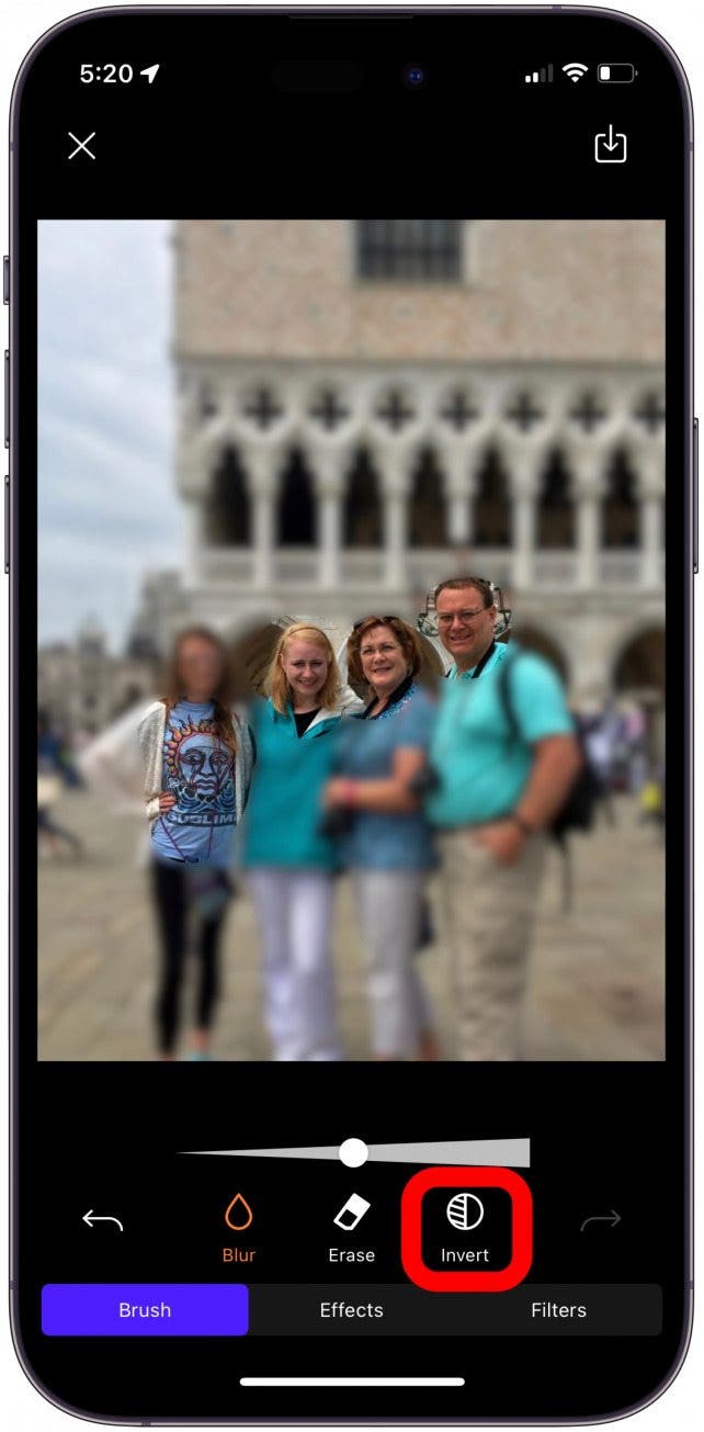 How to Blur Something in a Picture on iPhone