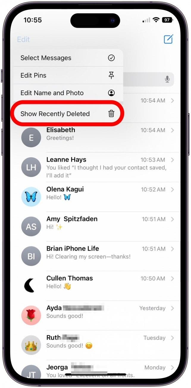 How to Retrieve Deleted Text Messages on iPhone | www.iphonelife.com