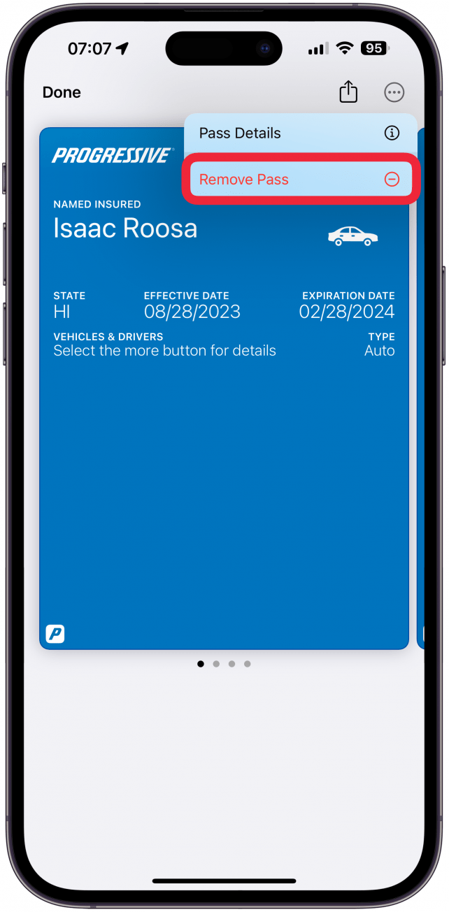 How to Remove Tickets from Apple Wallet