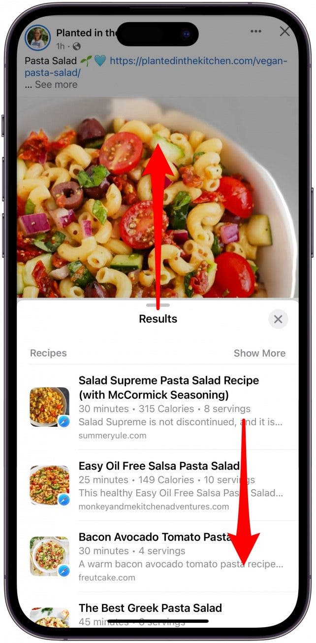 How to Find Recipes from Photos on iPhone