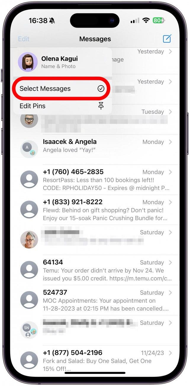 How to Delete Messages on Apple Watch in Bulk