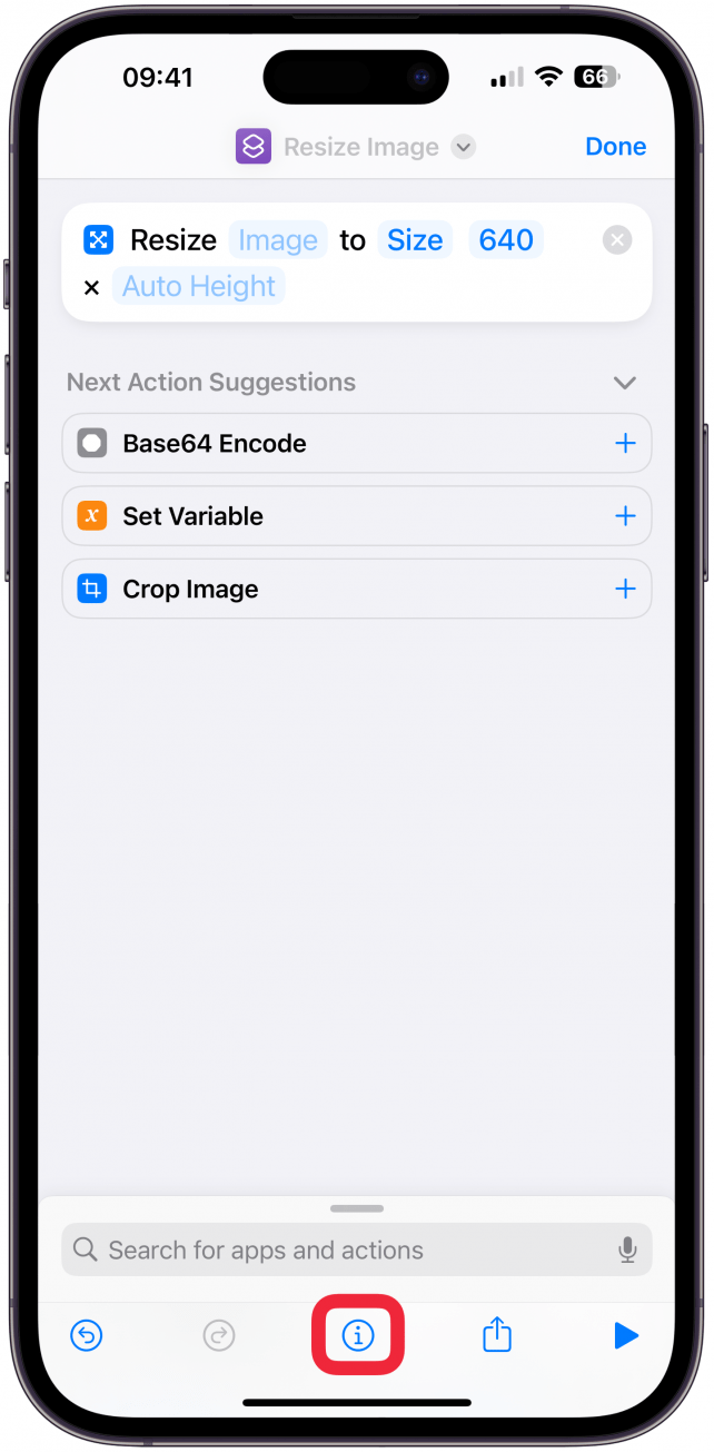 How to Resize an Image on iPhone