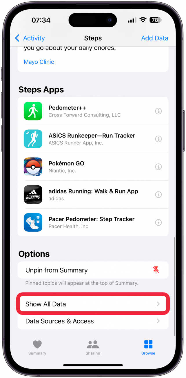 How to Remove Unearned Steps from Apple Health