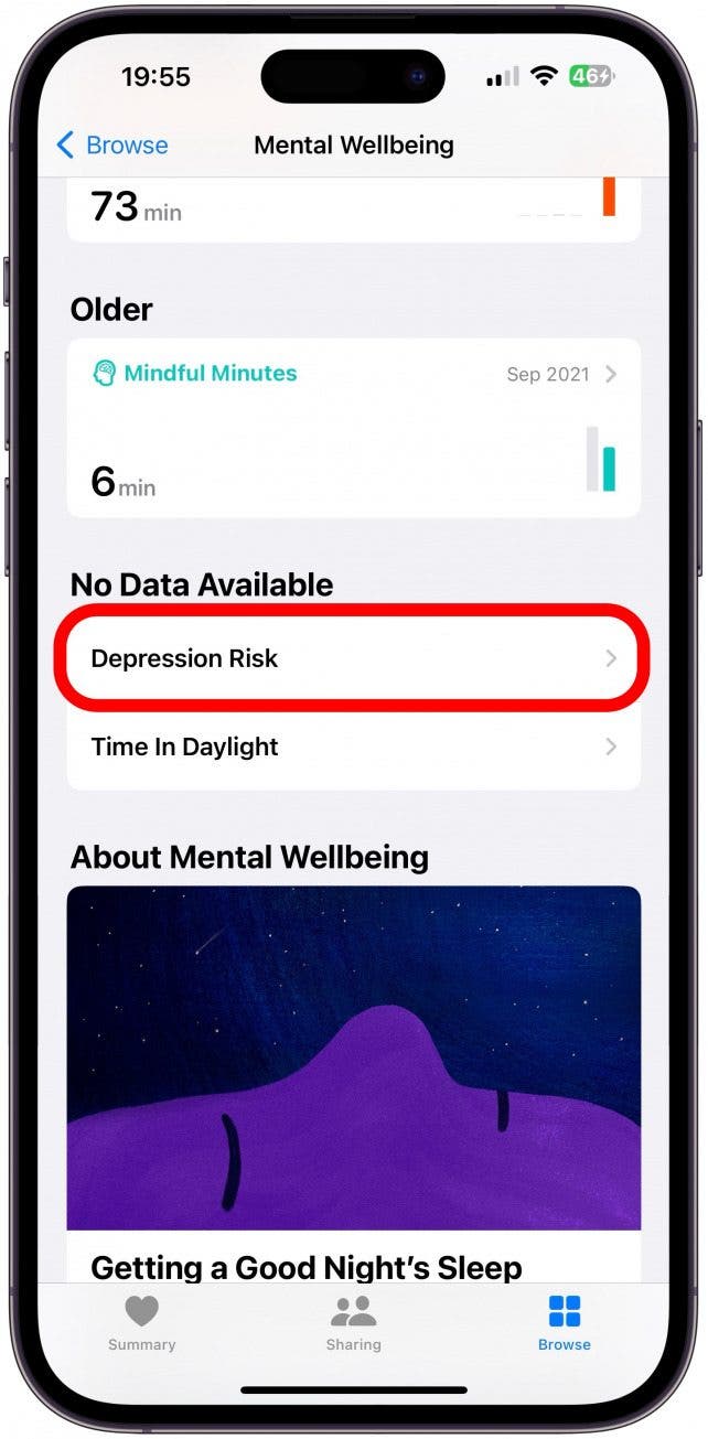 How to Find Out Your Anxiety & Depression Risks in the iPhone Health App