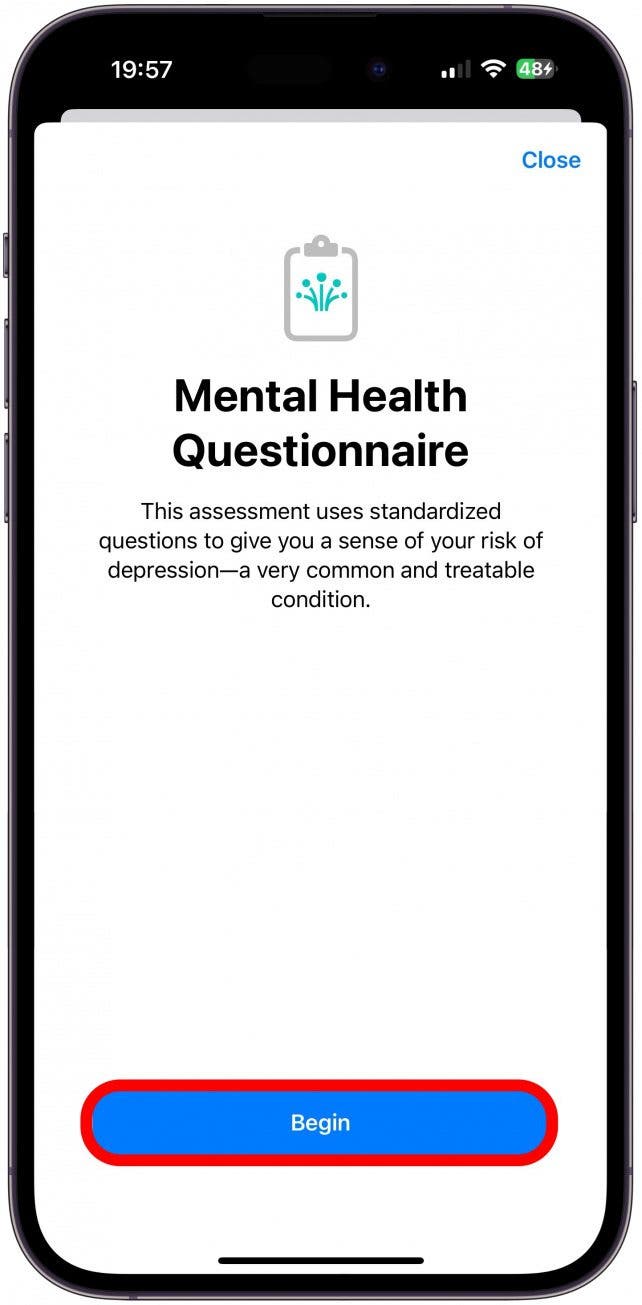How to Find Out Your Anxiety & Depression Risks in the iPhone Health App