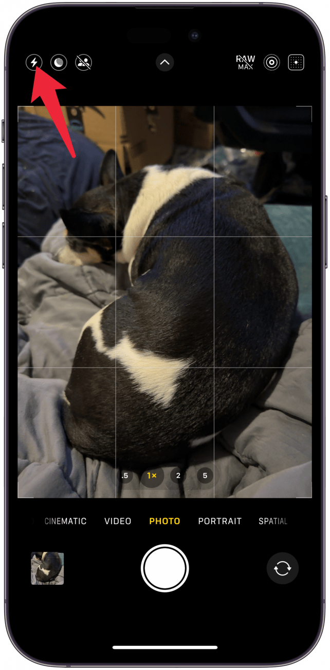 How to Turn the Flash Off on iPhone Camera App