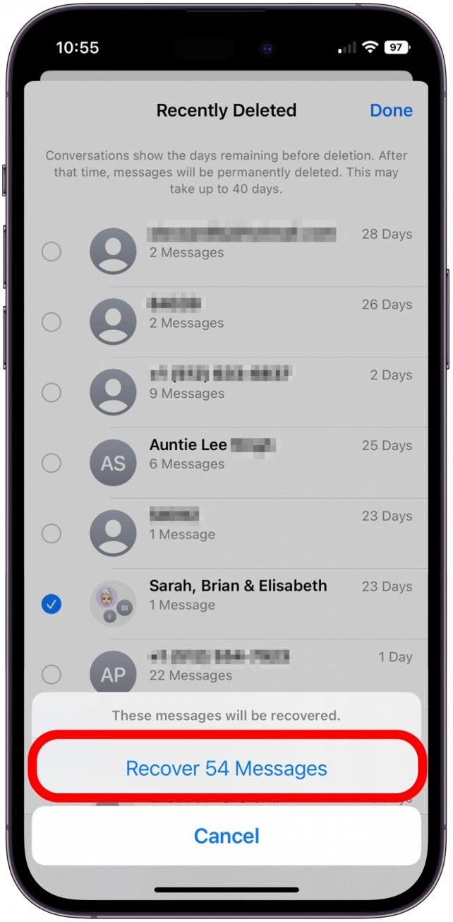 How to Retrieve Deleted Text Messages on iPhone | www.iphonelife.com