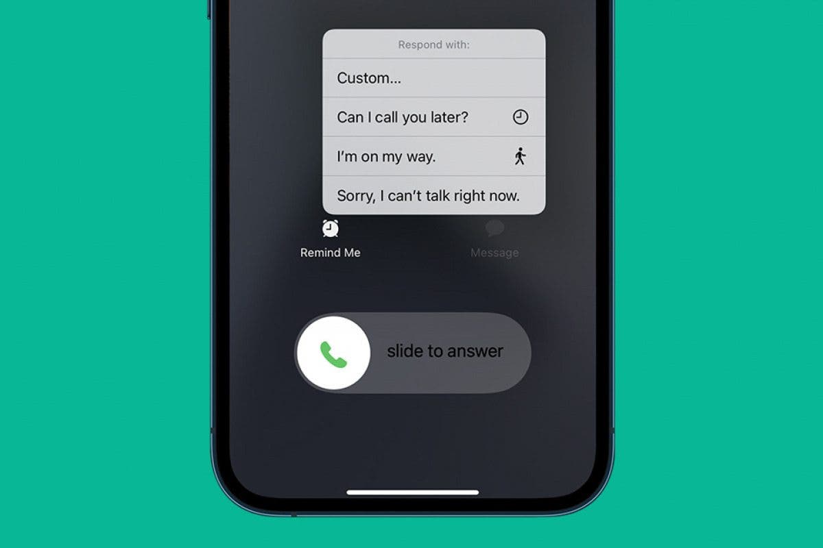 How to Answer a Call with a Text Message