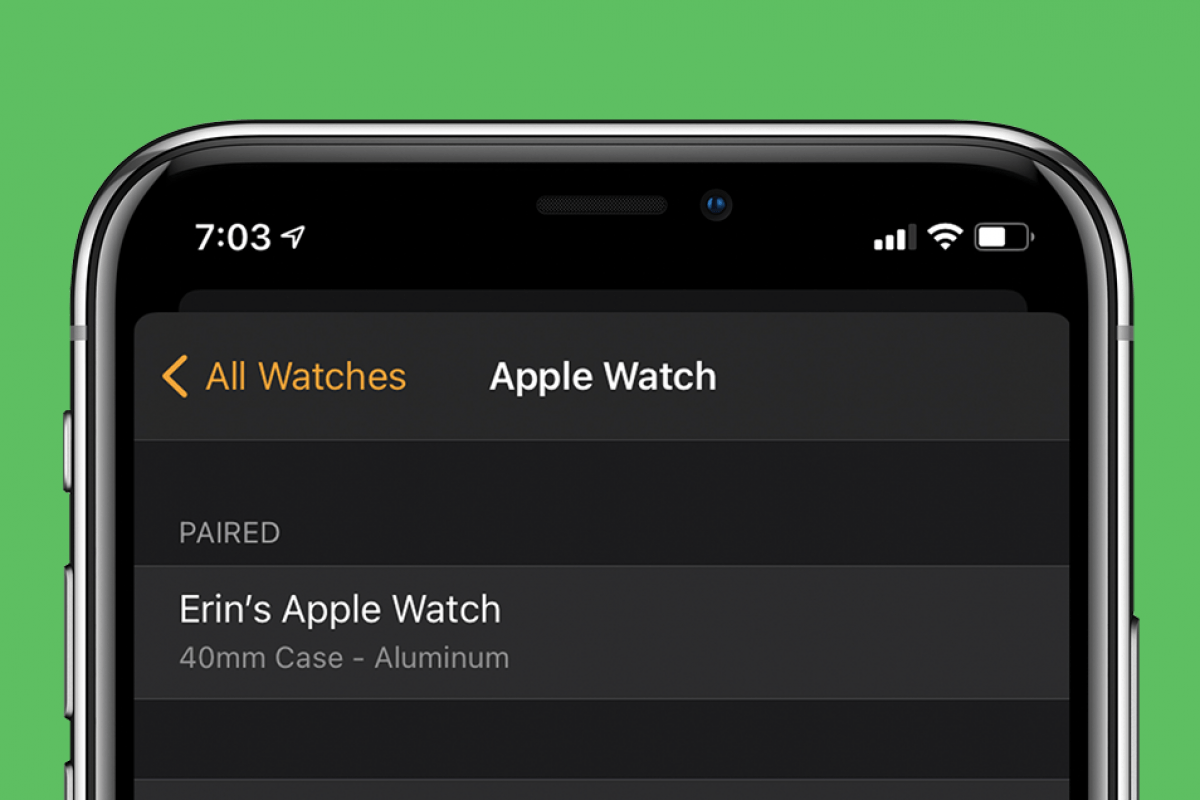 How to Unpair Apple Watch from iPhone