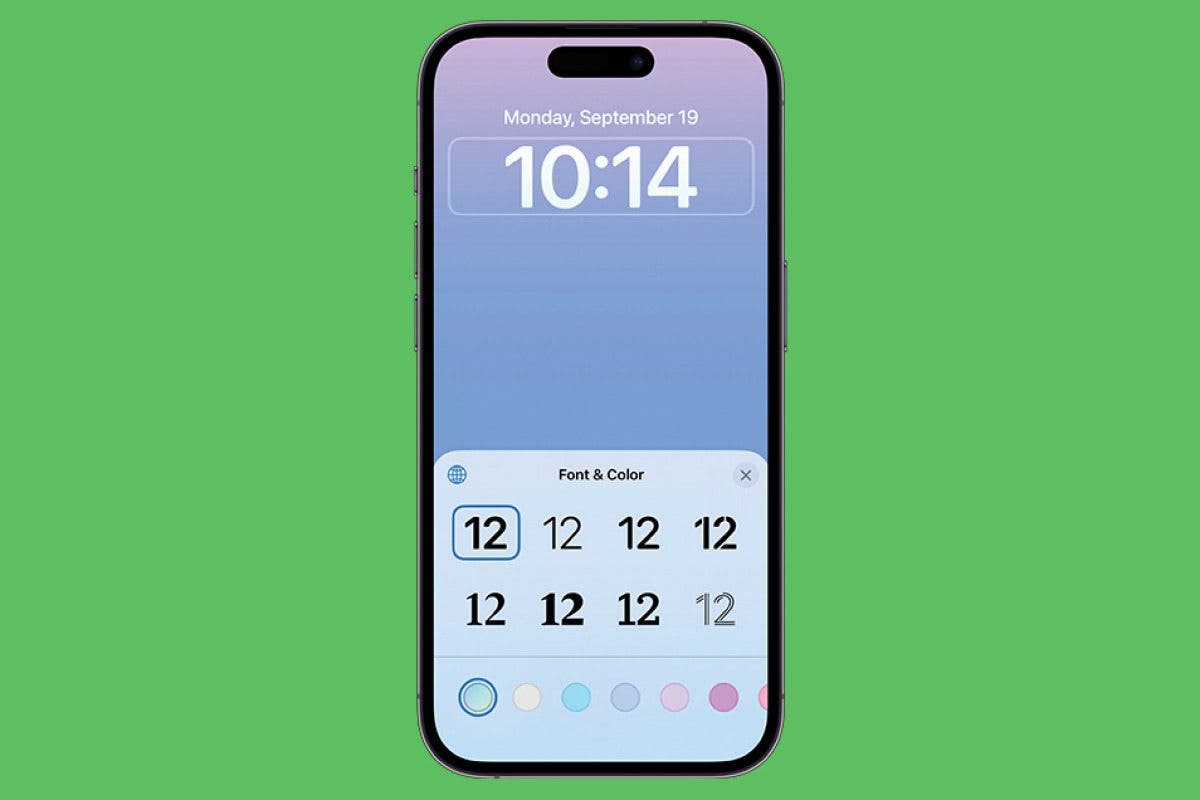 How to Change the Style of the Clock on Your iPhone Lock Screen