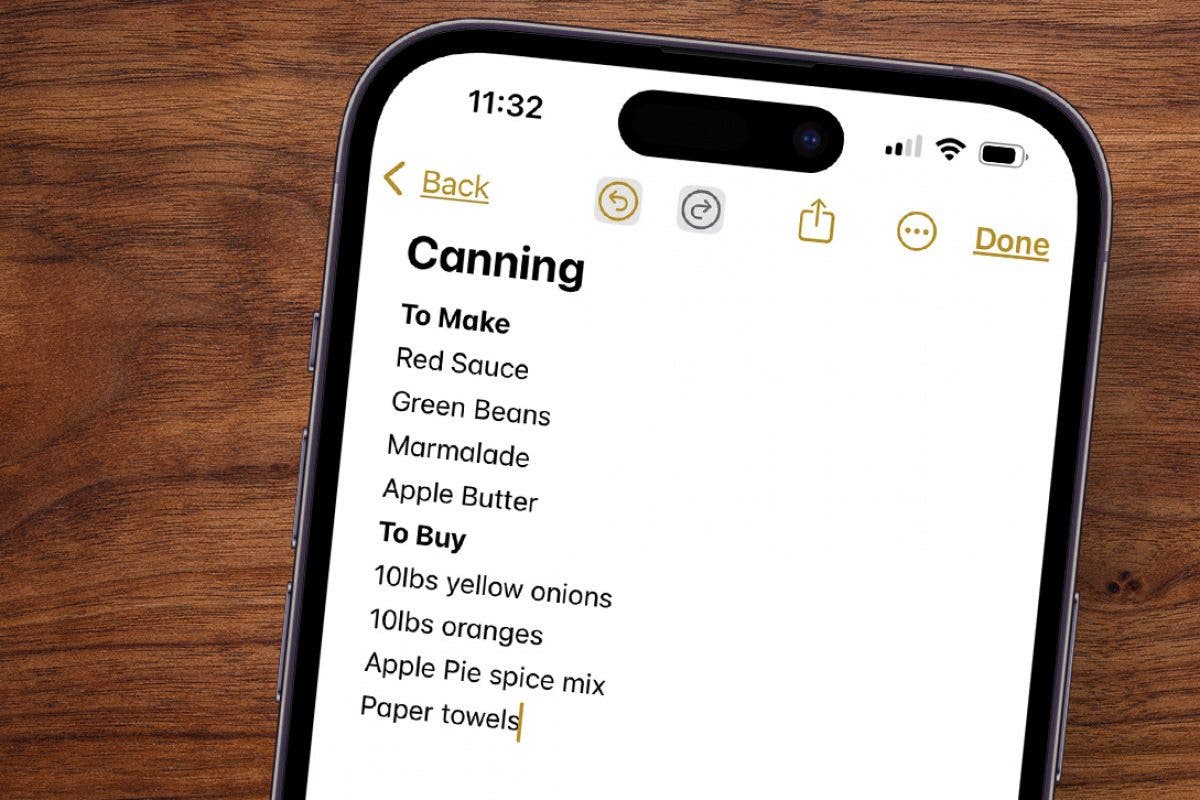 How to Use Collapsible Sections in the Notes App