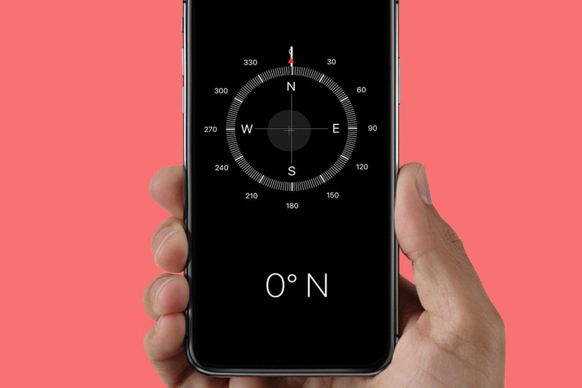 How to use compass in mobile store