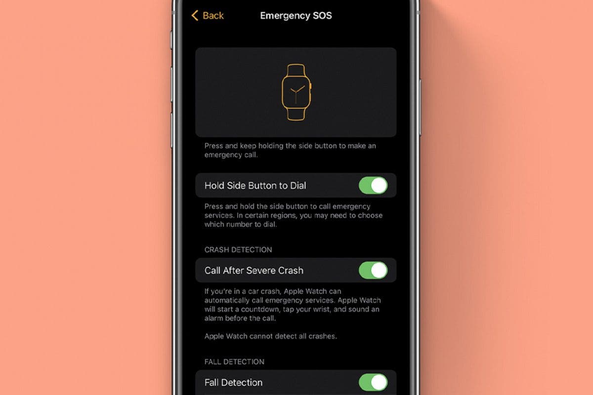 How to Enable Apple Watch Crash Detection & Turn It Off Again