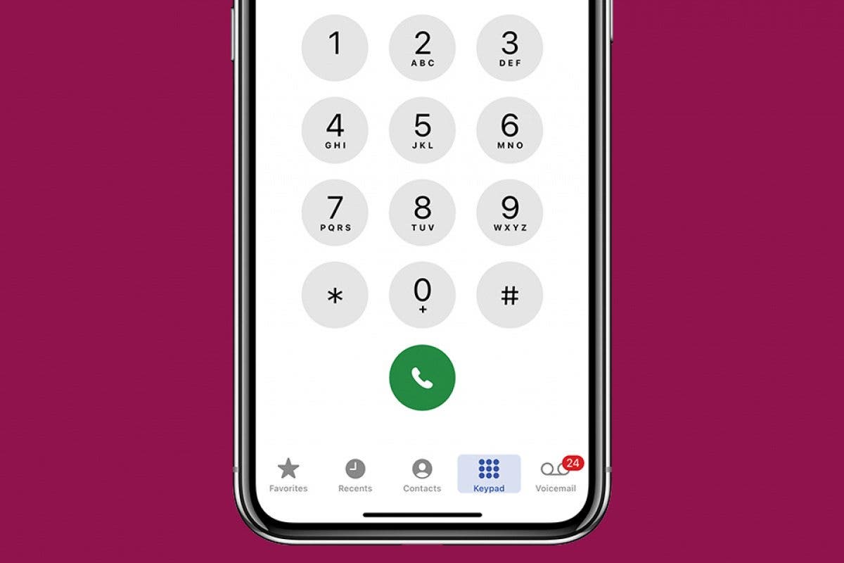 How to Dial Letters on an iPhone