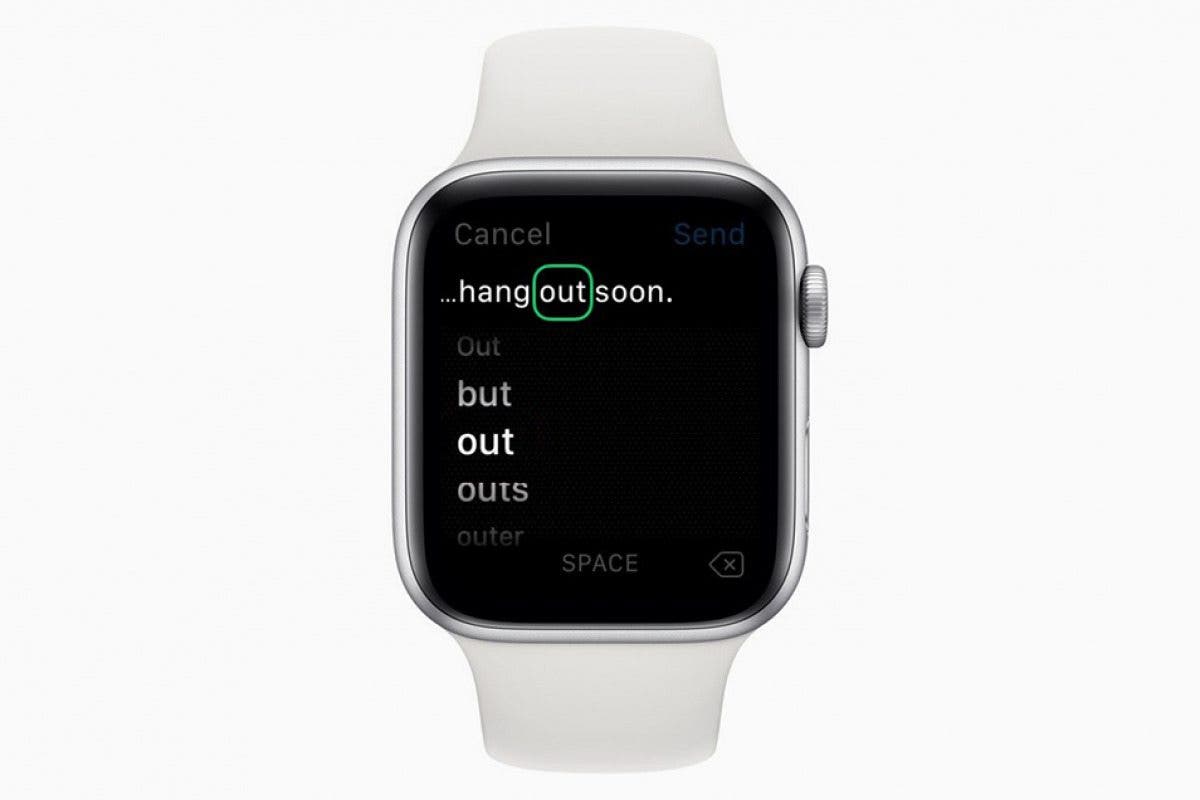 How to Edit Text on an Apple Watch Using Scribble