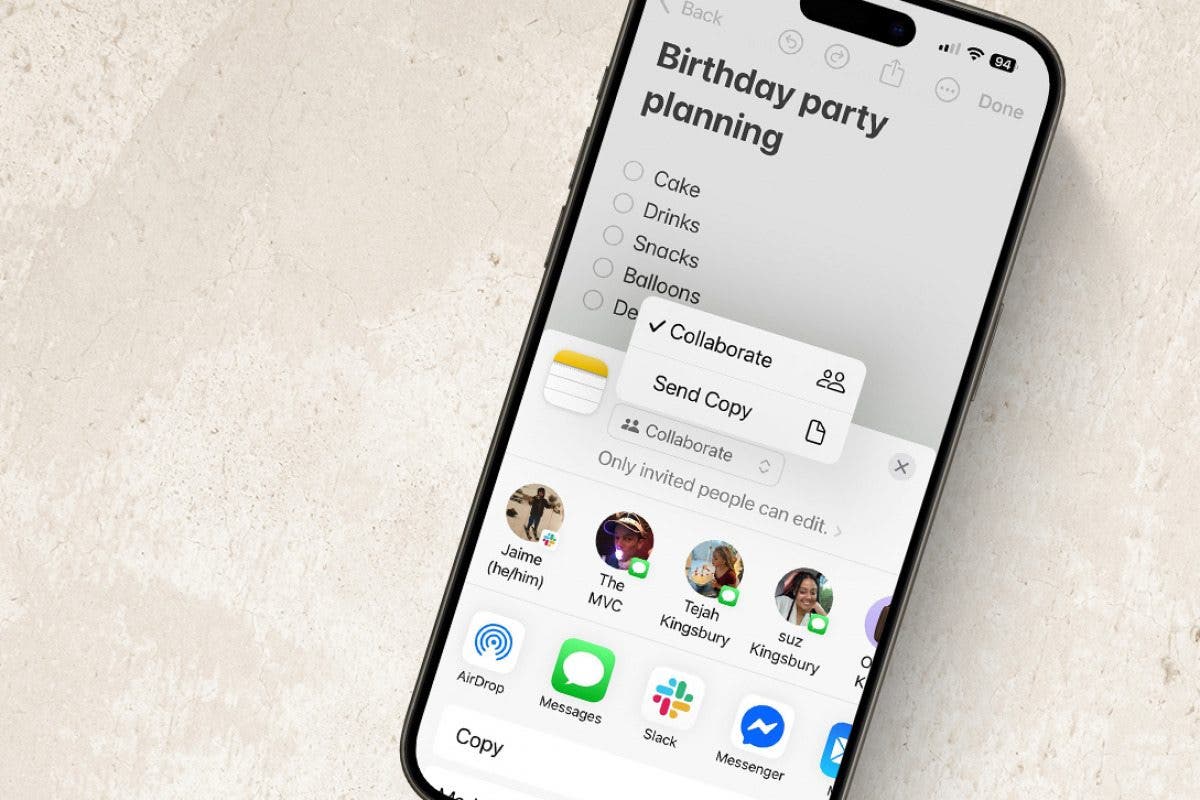 How to Make a Shared Note & Collaborate on an iPhone