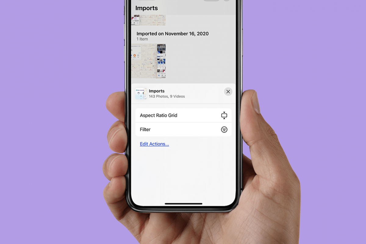 How to Find Imports in the Photos App on an iPhone & iPad