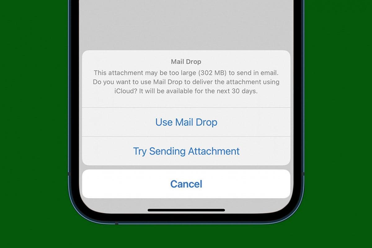 How to Send Large Files on iPhone or iPad