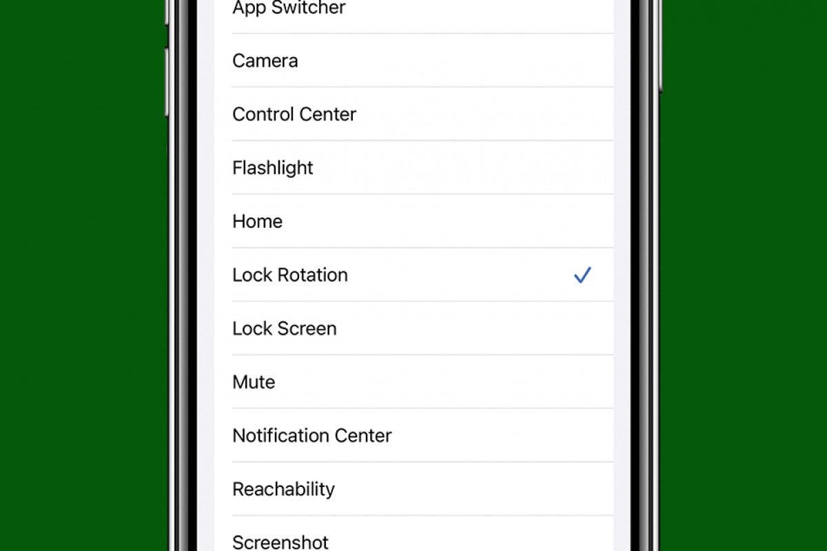 How to Toggle iPhone Rotation Lock without Using Control Panel