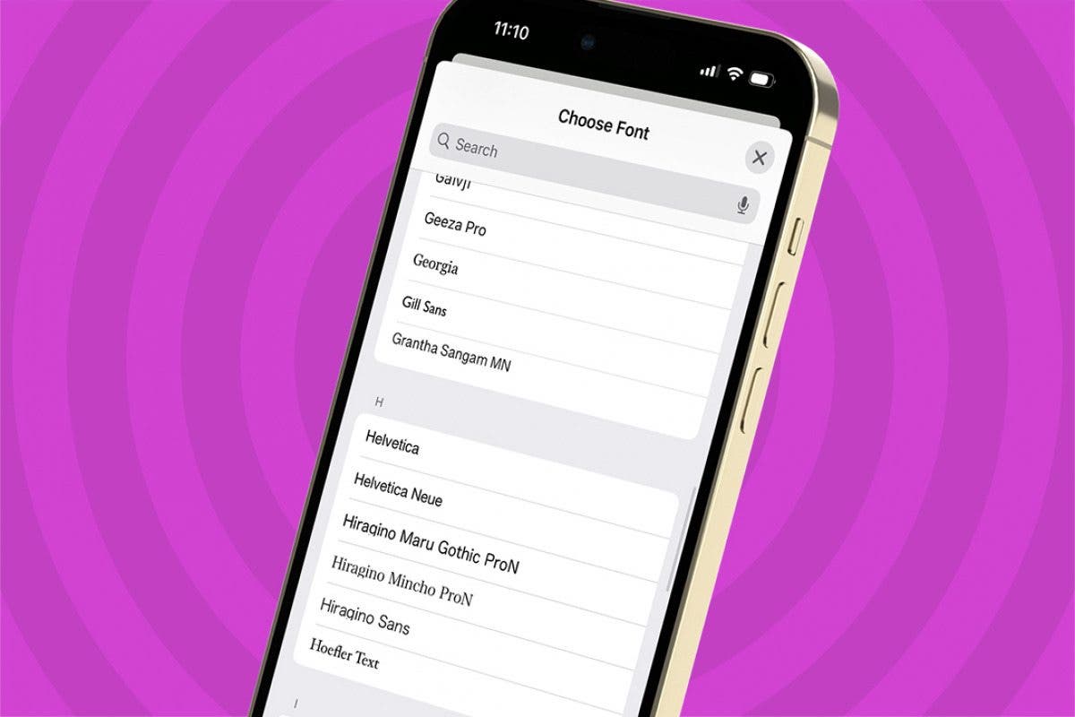 How to Change the Default Font in Apple Mail on iPhone