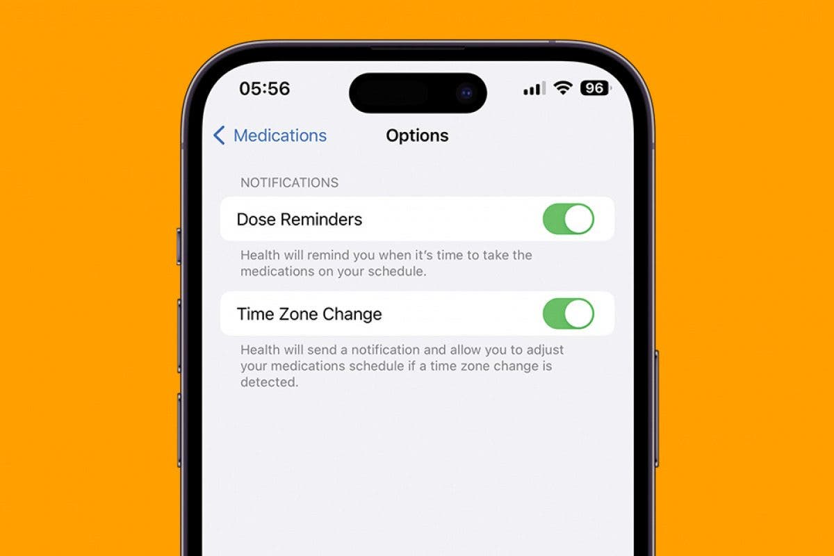 How to Set Reminders for Medications or Change Frequency