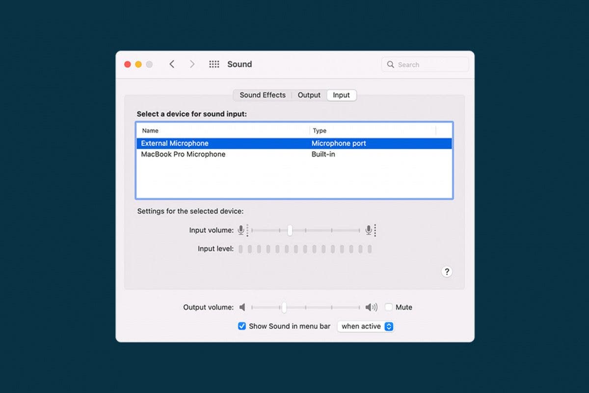 How To Select Mac Computer Audio Input And Output Devices