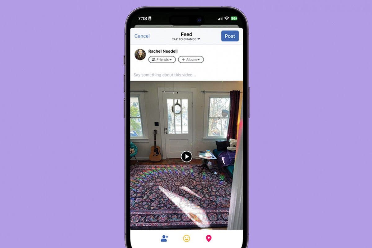 How to Post a Live Photo on Facebook from iPhone