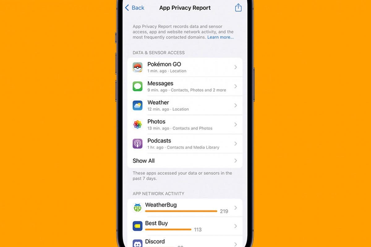 See How Apps Use iPhone Privacy Permissions