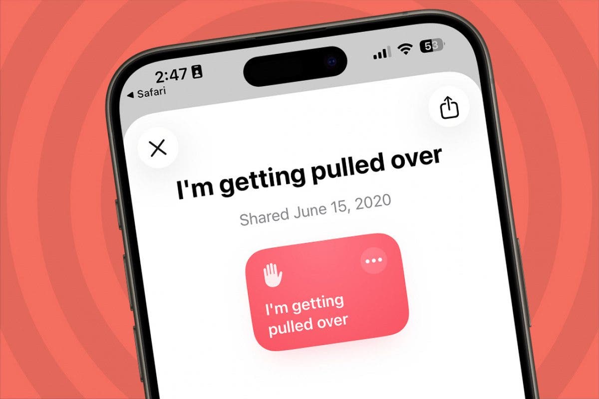 Use This Shortcut to Stay Safe When Getting Pulled Over
