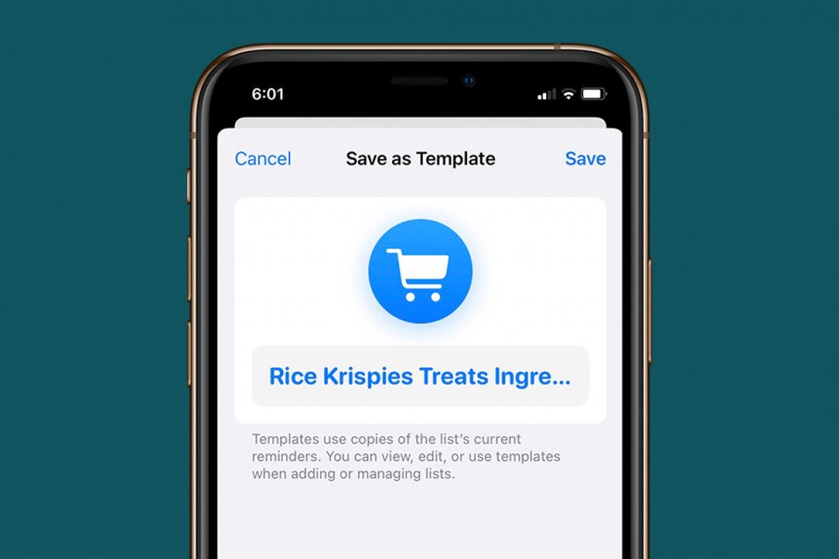 How to Create Reminders Templates for iPhone