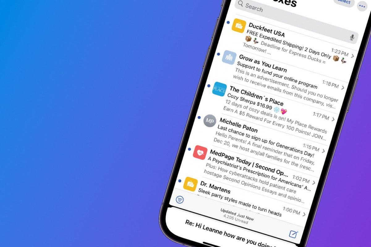 How to Revert iPhone iOS 18 Mail App Layout