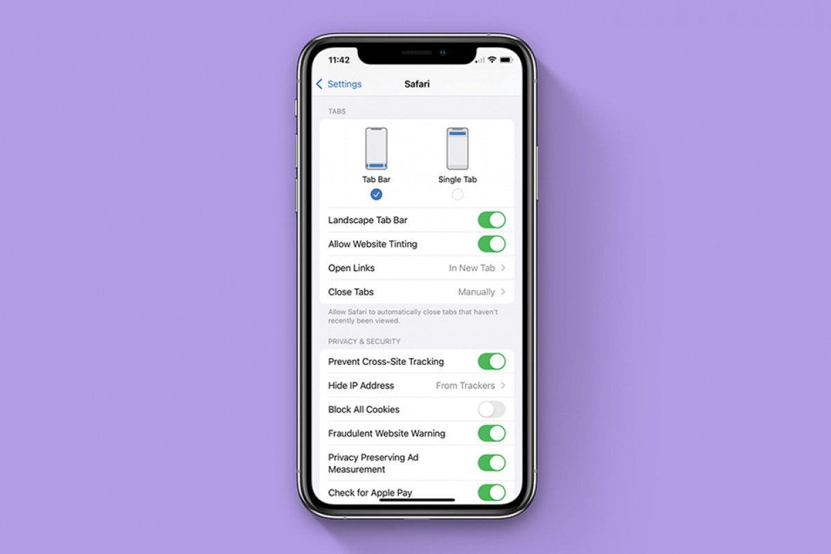 Safari: How to Get Search Bar Back to the Top & Disable Landscape Tab View