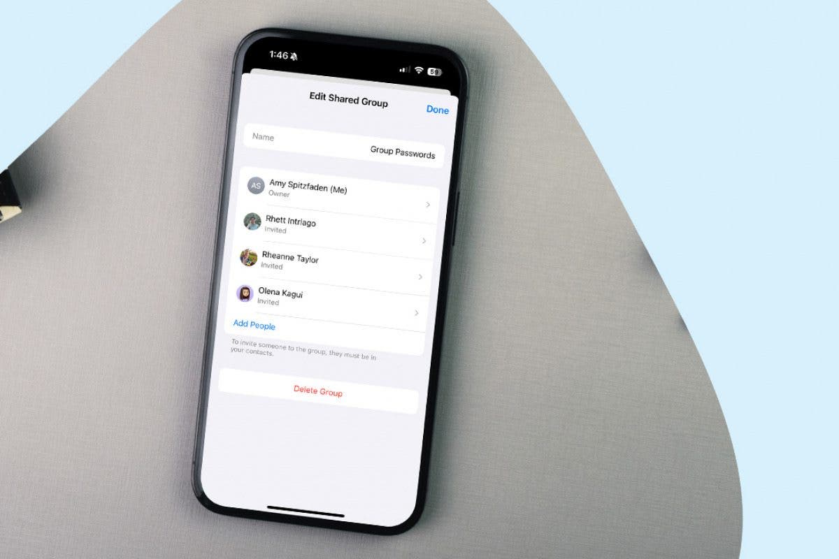 Securely Share Passwords with Friends & Family