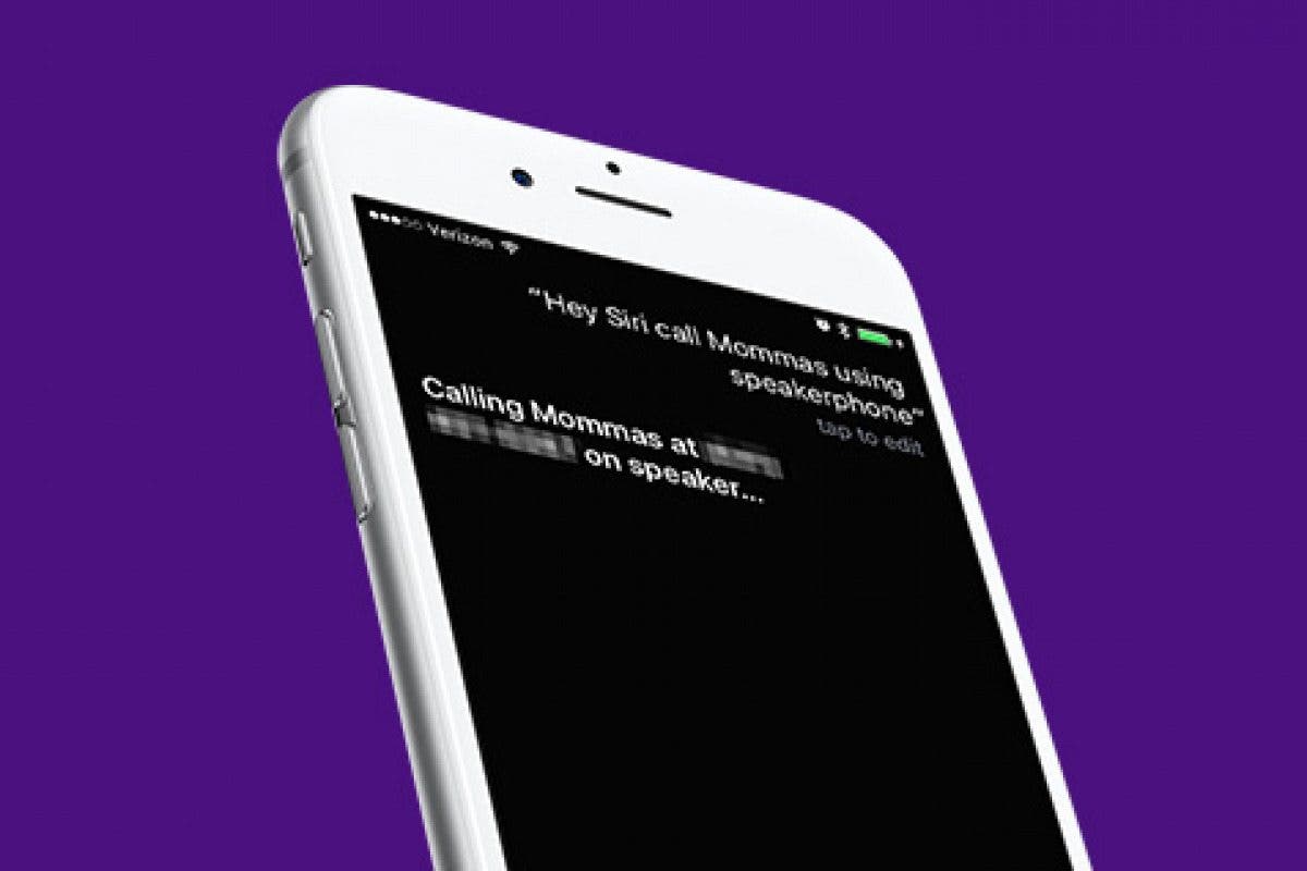 How To Make Speakerphone Calls Using Siri