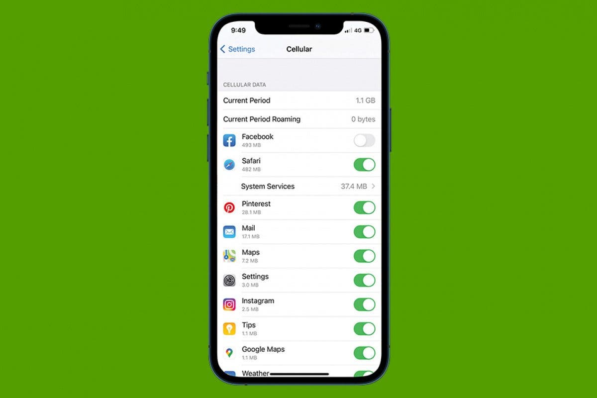 How to Check Data Usage on iPhone