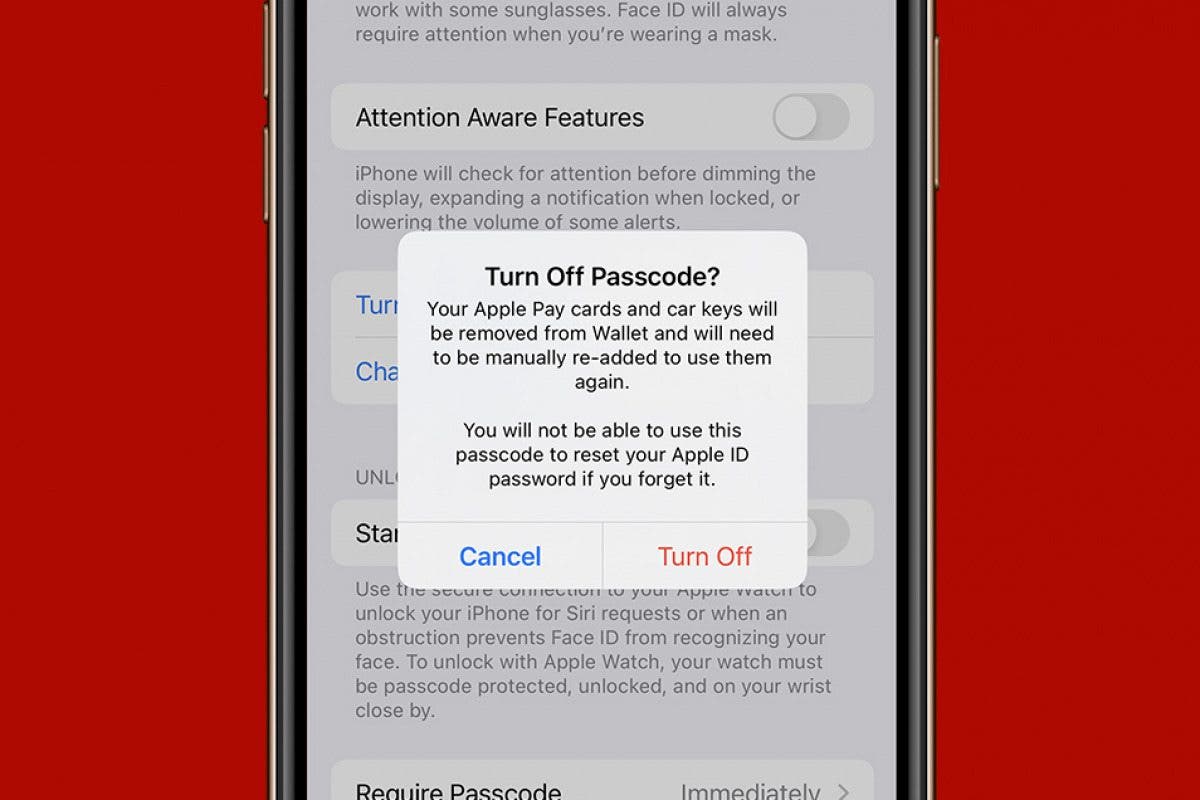 How to Turn Off Passcode on iPhone