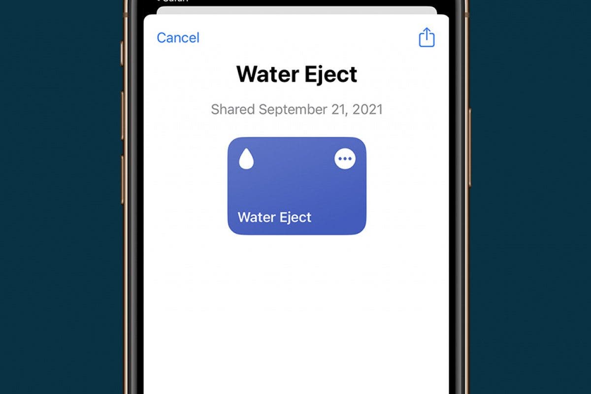 How to Use the Hidden Water Eject Shortcut on iPhone