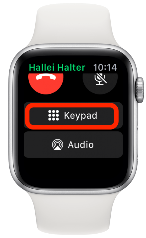 How to Access the Keypad & Change Audio Output During an Apple Watch Call
