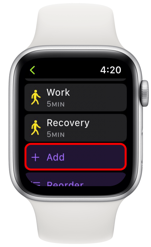 Create a Custom Interval Workout on Your Apple Watch (watchOS 9)