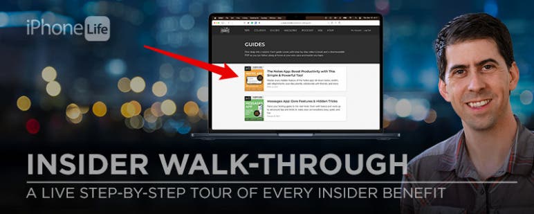 Insider Home | www.iphonelife.com