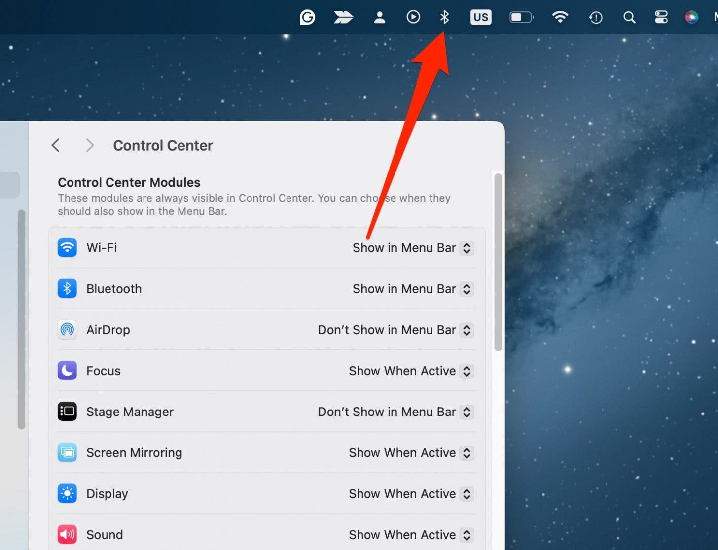 How to Add Bluetooth to Mac Menu Bar Icons