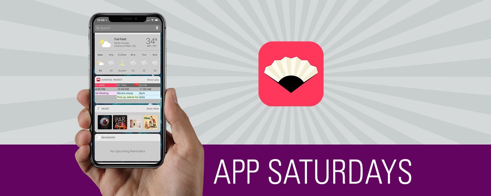 Check Your Weekly Schedule at a Glance with This Calendar Widget App