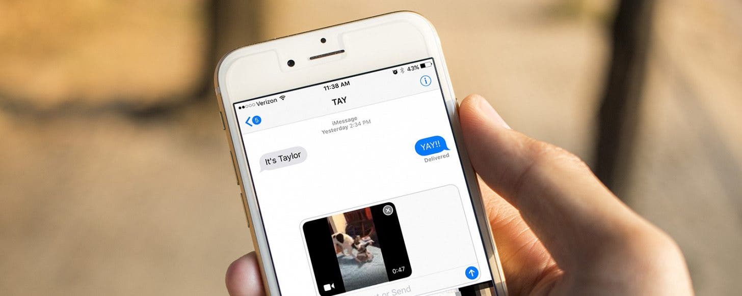 How to Attach a Video to Messages on iPhone