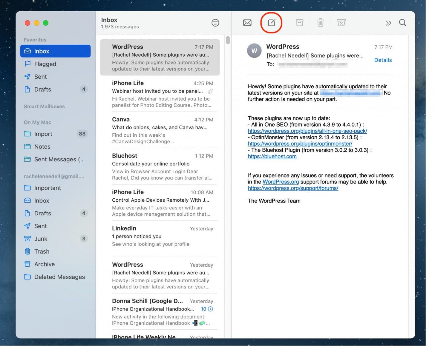 Email Groups of People Easily with a Contact List in Apple Mail | www ...