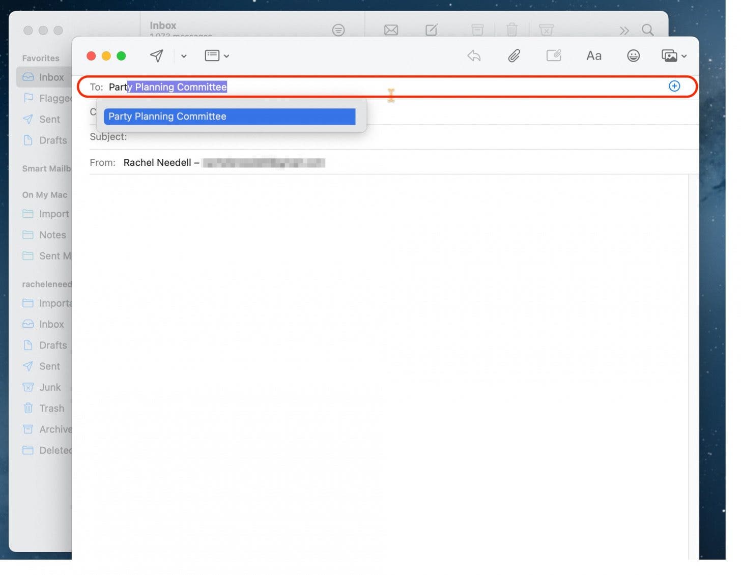 Email Groups of People Easily with a Contact List in Apple Mail | www ...